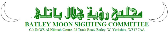 Home - Batley Moon Sighting Committee